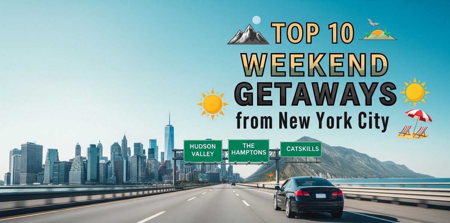Top 10 Weekend Getaways from New York City | Best Car Rental in Turks ...